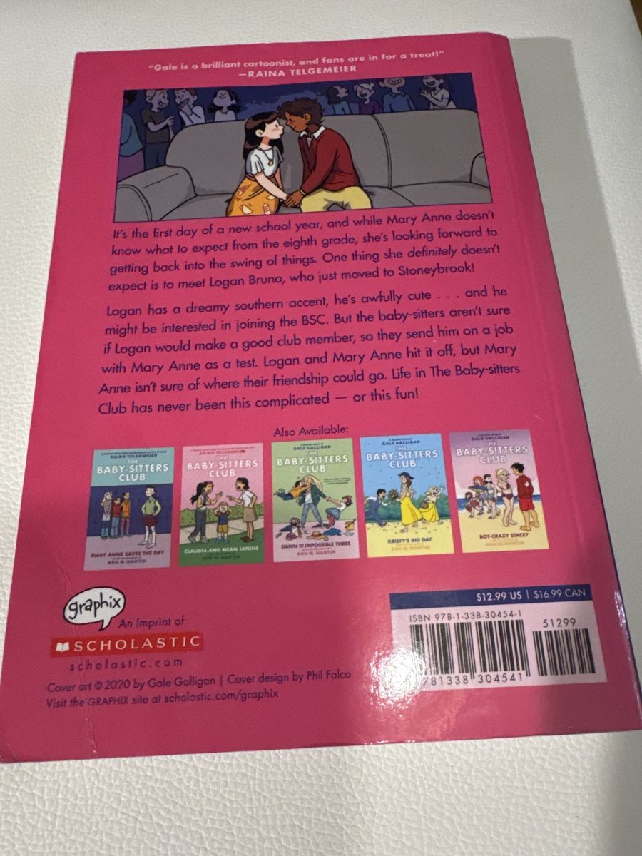 The Baby-Sitters Club: Logan Likes Mary Ann - Graphic Novel (Gebraucht ...