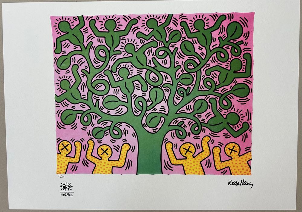 Keith Haring: Tree of Life 28/150 (Neu (gemäss Beschreibung)) in für ...
