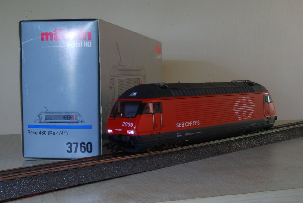 Märklin SBB Re 460 " Uetliberg " ESU MFX V5.0 5* Motor LED (Neu (gemäss ...