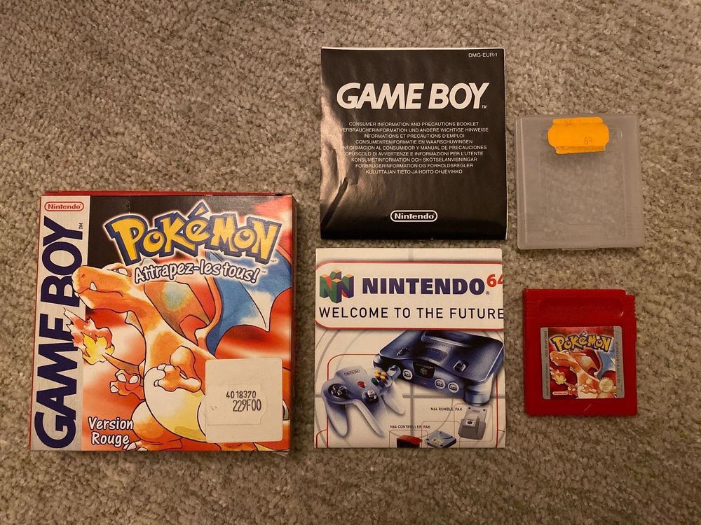 Jeu Pokémon Version Rouge - Game Boy | Kaufen auf Ricardo