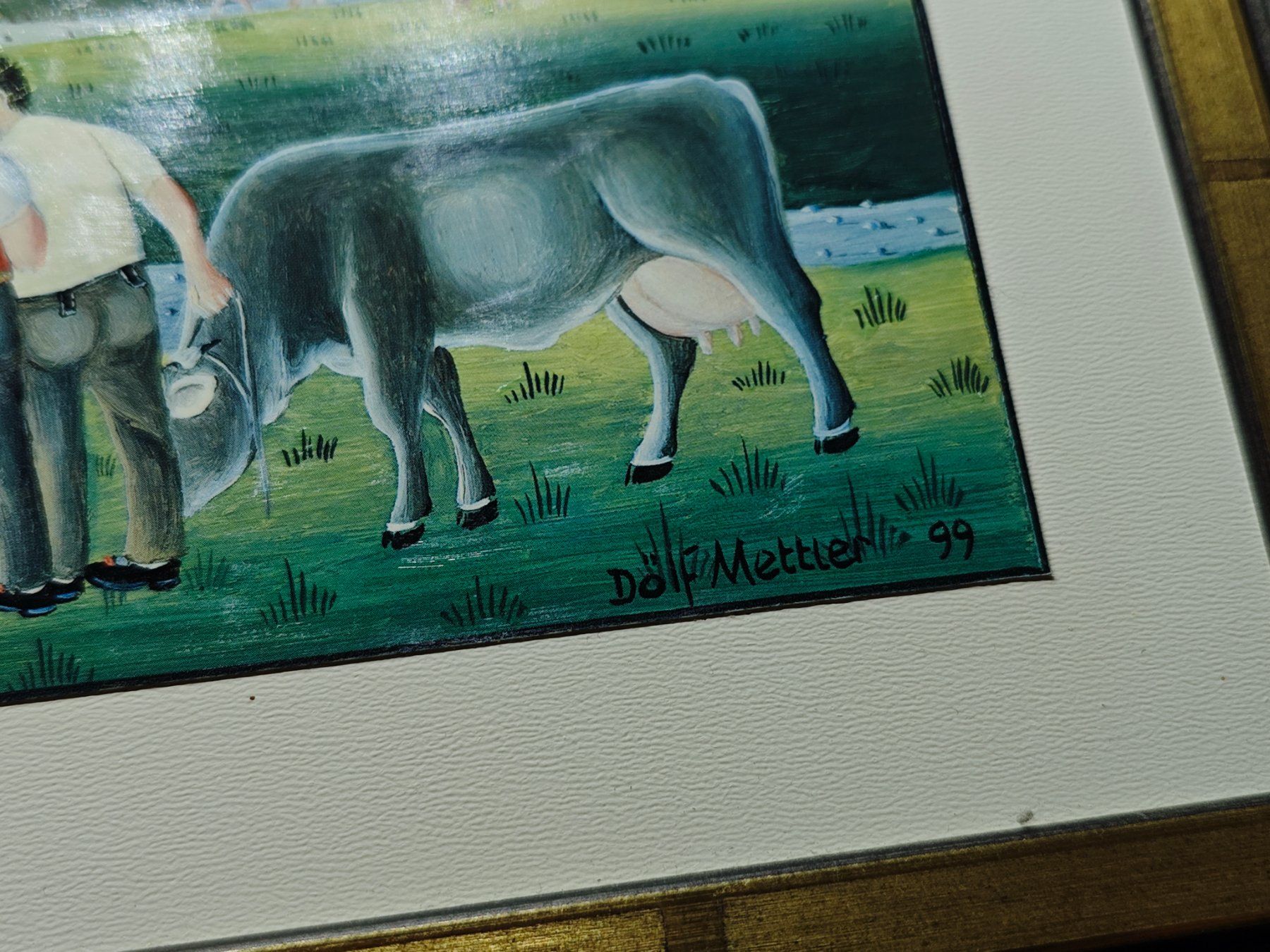 Bauernmalerei Appenzell, Dölf Mettler (Gebraucht) in Untersiggenthal ...