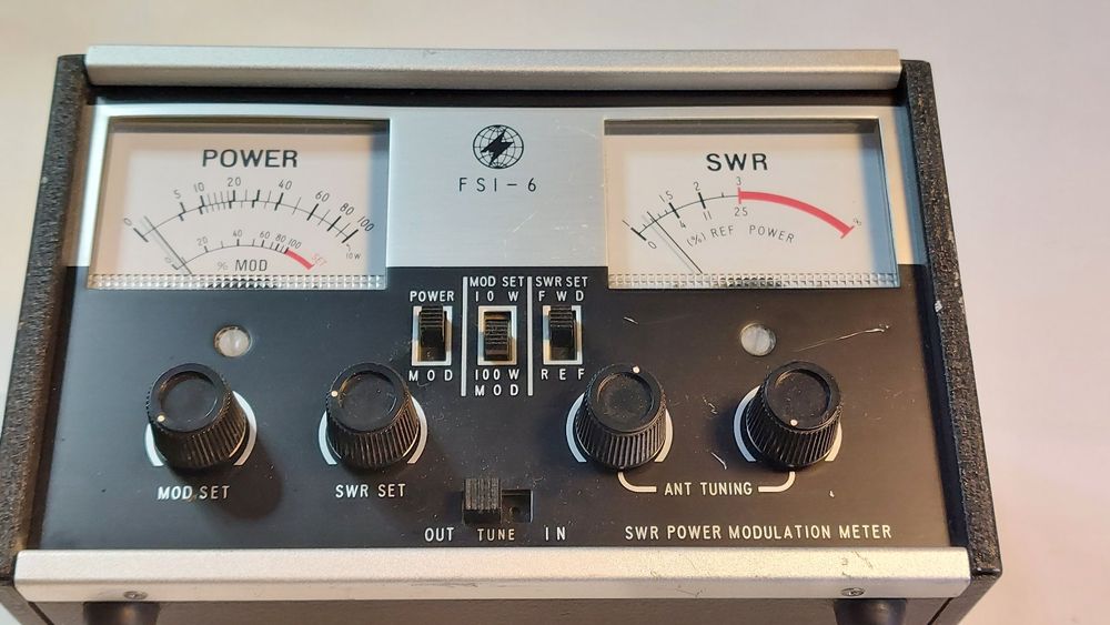 FSI-6 MONACOR SWR POWER MODULATION METER | Kaufen auf Ricardo