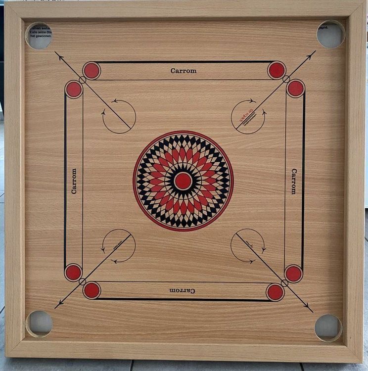 CARROM Board / Carambole Brettspiel | Kaufen auf Ricardo