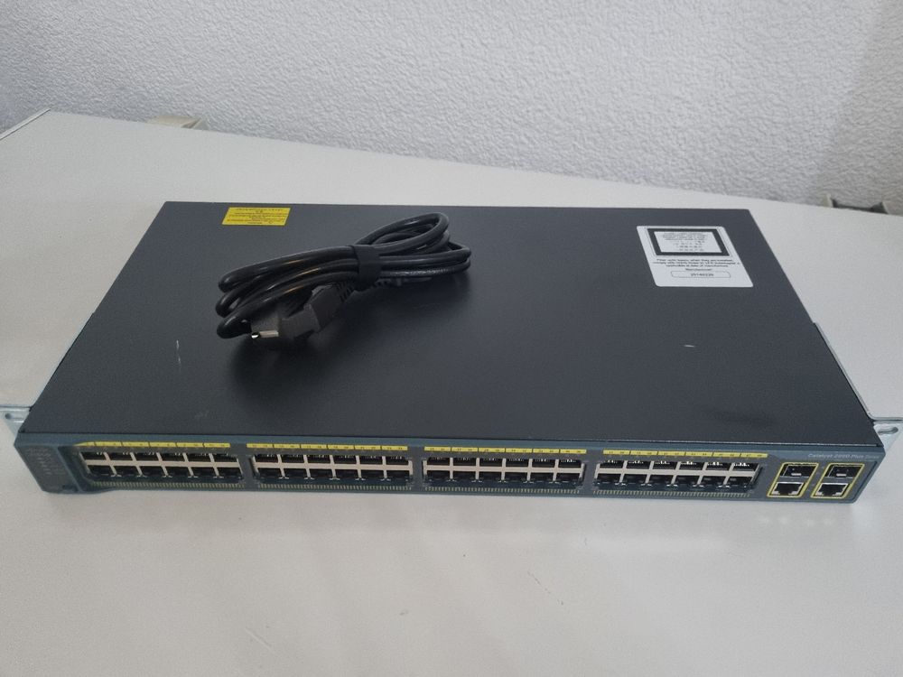Cisco Catalyst 2960-Plus 48TC-L-Switch 48 10/100 (Gebraucht) in Sargans ...