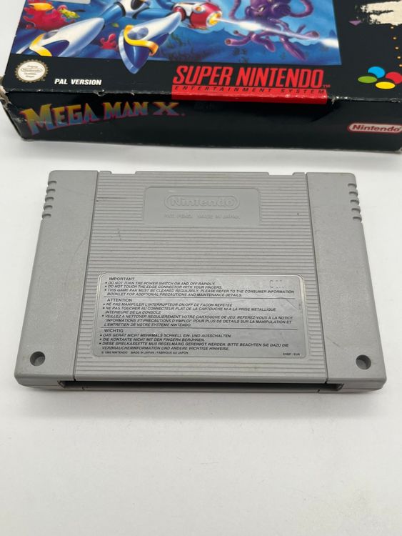 Mega Man X SNES Pal Nintendo Retro Original (Gebraucht) in St. Gallen ...