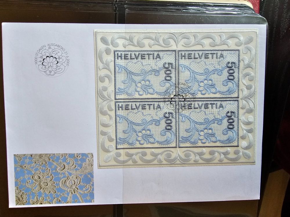 CH 2000 NABA FDC ET GEST. STICKER BL. (Gebraucht) in für CHF 101 – mit Lieferung auf Ricardo kaufen