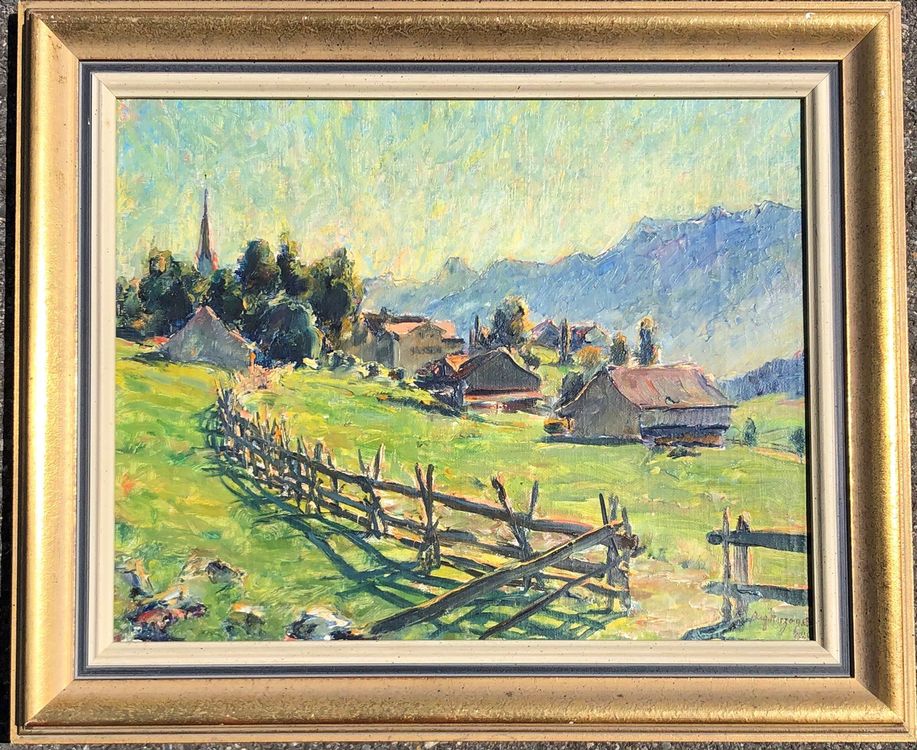 August Herzog (1885-1959) Orig. Gemälde | Kaufen auf Ricardo