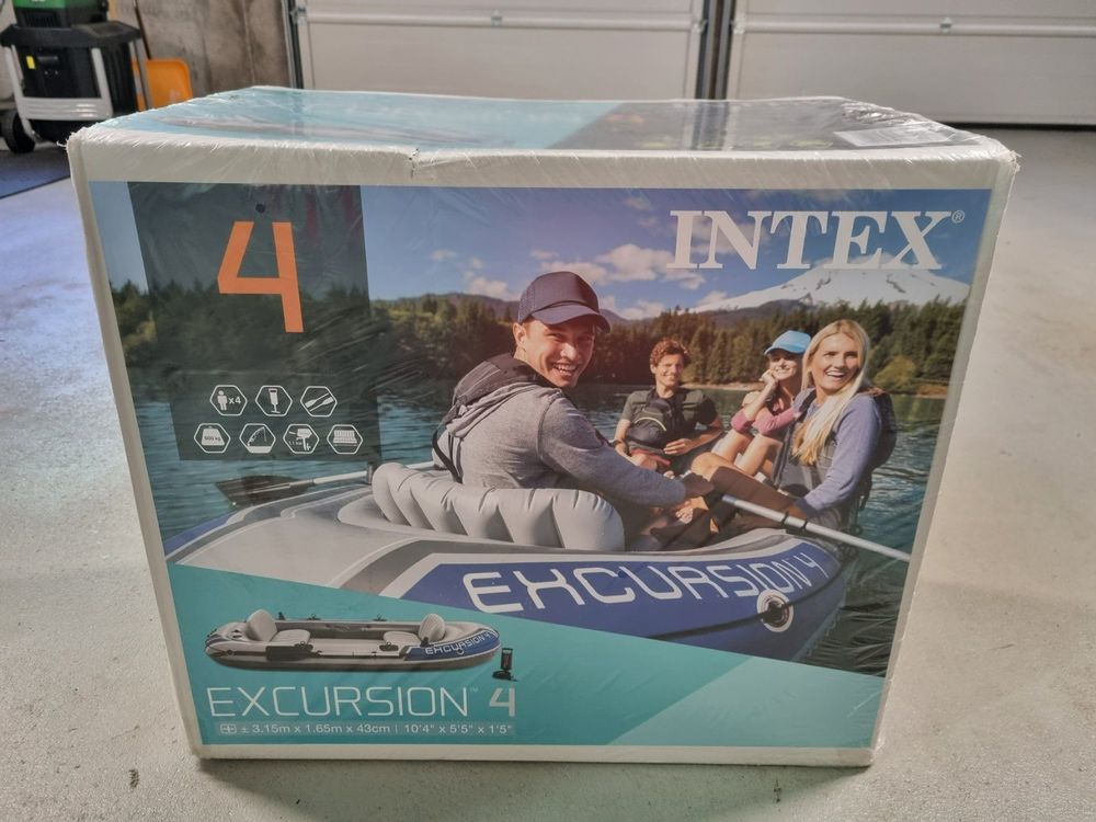 Schlauchboot Intex Excursion 4 | Kaufen auf Ricardo