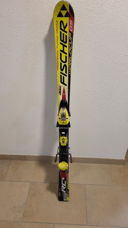 ski Fischer Worldcup GS RC4 130cm (Gebraucht) in Cortébert für CHF 1 ...