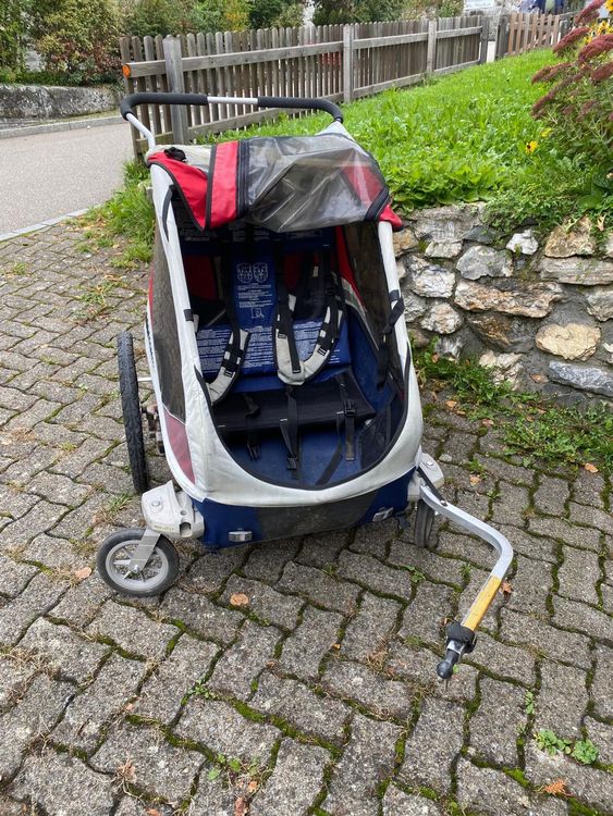 Fahrradanhänger Chariot Crosaire 2 Plätzer gefedert | Kaufen auf Ricardo