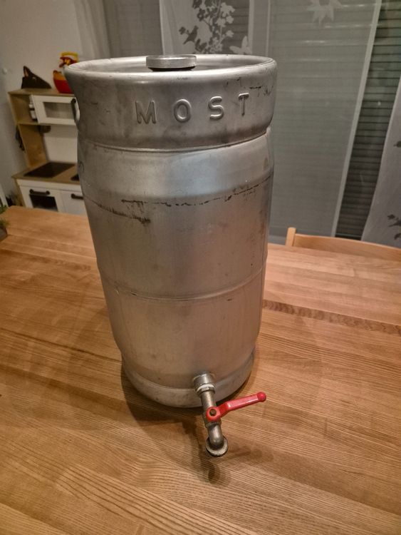 Most Fass 25 Liter Metall mit Hahn "Mürzzuschlag Austria" (Gebraucht) in Benken SG für CHF 85 ...