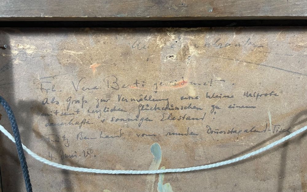 Fritz Bernhard (1895-1966) Gemälde (Gebraucht) in Root für CHF 30 – mit Lieferung auf Ricardo kaufen