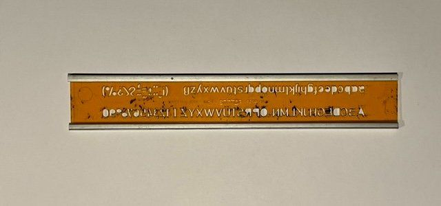 Trace-lettres Rotring ref. 5707 7 mm type 1451 (Gebraucht) in Genève ...