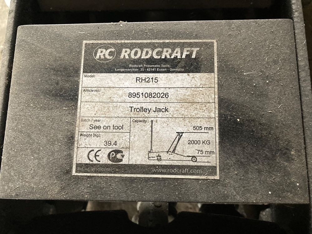 Wagenheber Rodcraft RH215 - 2000 Kg | Kaufen auf Ricardo