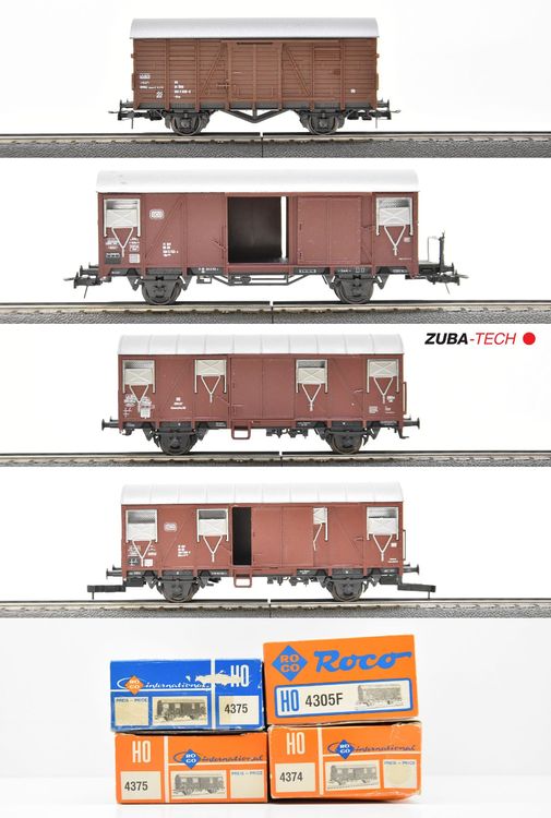 Roco 4x Güterwagen der SBB, H0 GS mit OVP (Gebraucht) in St. Gallen für CHF 21 – mit Lieferung ...