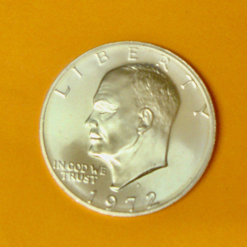 Eisenhower Silver Dollar Coin 1972 (Gebraucht) in Winterthur für CHF 22 ...