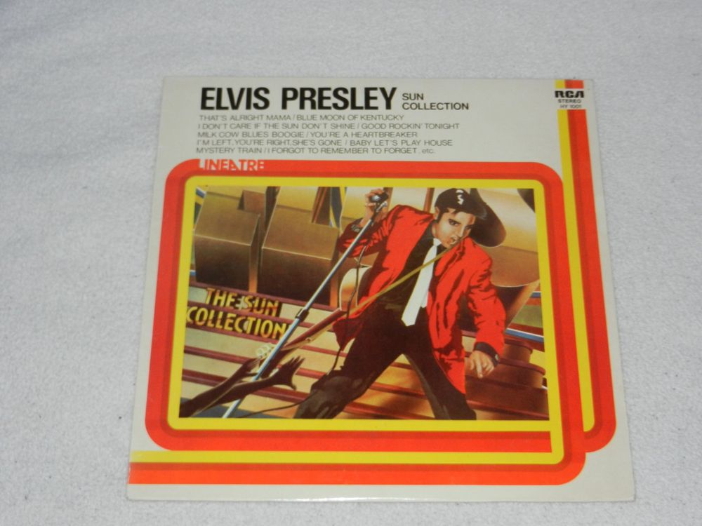 LP ELVIS PRESLEY - SUN COLLECTION / MADE IN ITALY,(VG+) (D'occasion) à ...