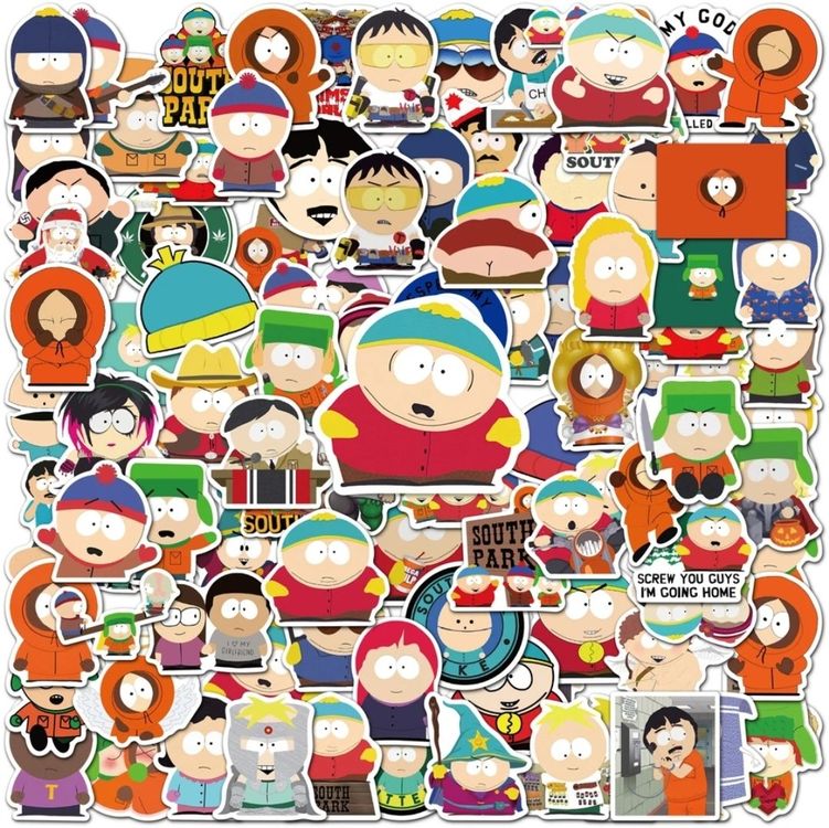 Sticker South park 50stk (Neu und originalverpackt) in Dorf für CHF 5 ...