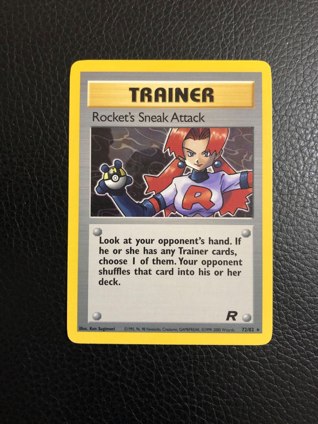 Team Rocket - Rocket’s Sneak Attack rare 72/82 Ab 1 (Gebraucht) in ...