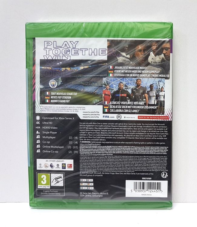 FIFA 21 EA Sports Kylian Mbappe Xb X Neu (Neu und originalverpackt) in Schüpfheim für CHF 17.8 ...