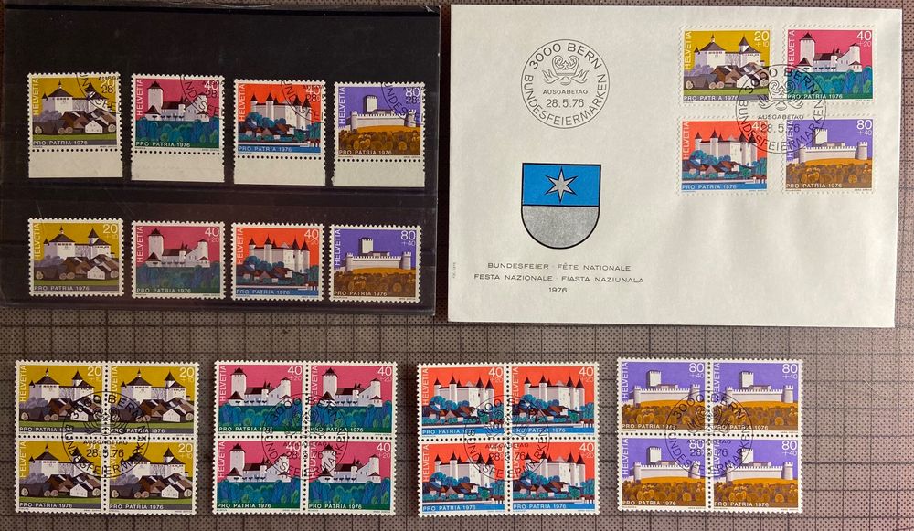 4 Serie Pro Patria 1976 | Kaufen auf Ricardo