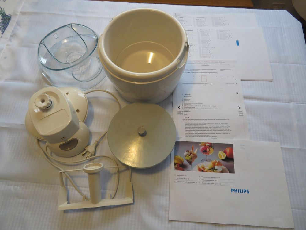 Glace- Eiscrememaschine Philips | Kaufen auf Ricardo