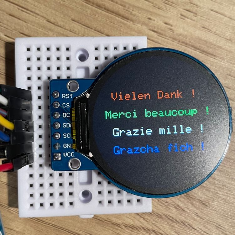 Ecran Couleur Lcd Tft 128 Pour Arduino Raspberry Pi Kaufen Auf