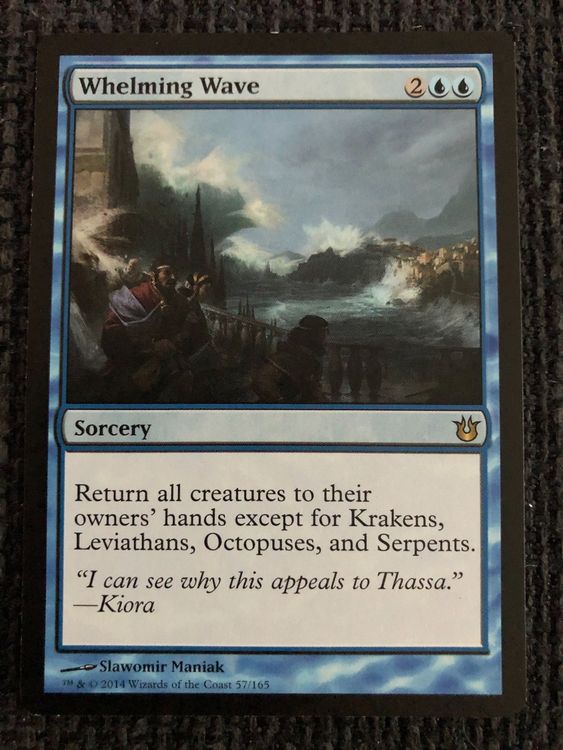 Mtg Whelming Wave (Gebraucht) in Engelburg für CHF 1 – mit Lieferung auf Ricardo kaufen