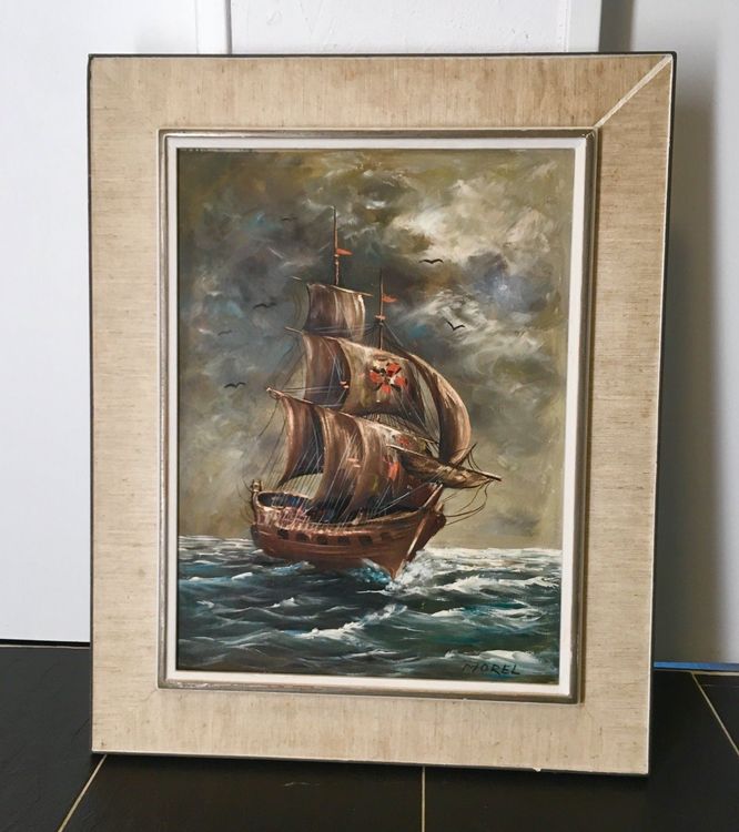Bild Schiff gemalt | Kaufen auf Ricardo