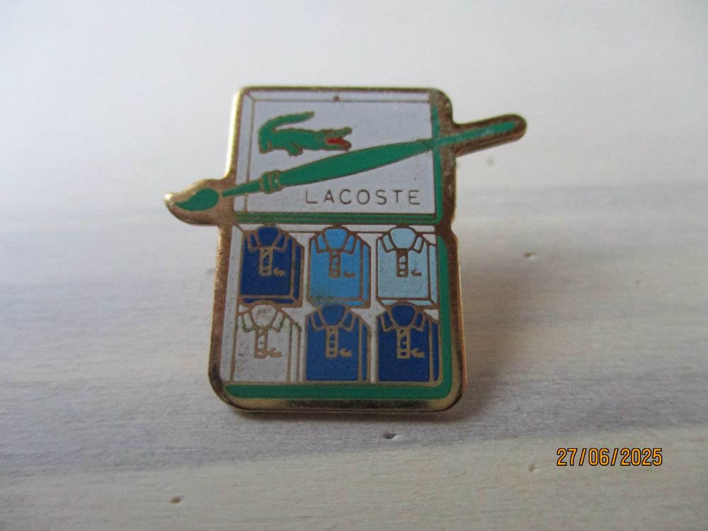 Lacoste Krokodil Pin (Neu (gemäss Beschreibung)) in Felsberg für CHF 1. ...