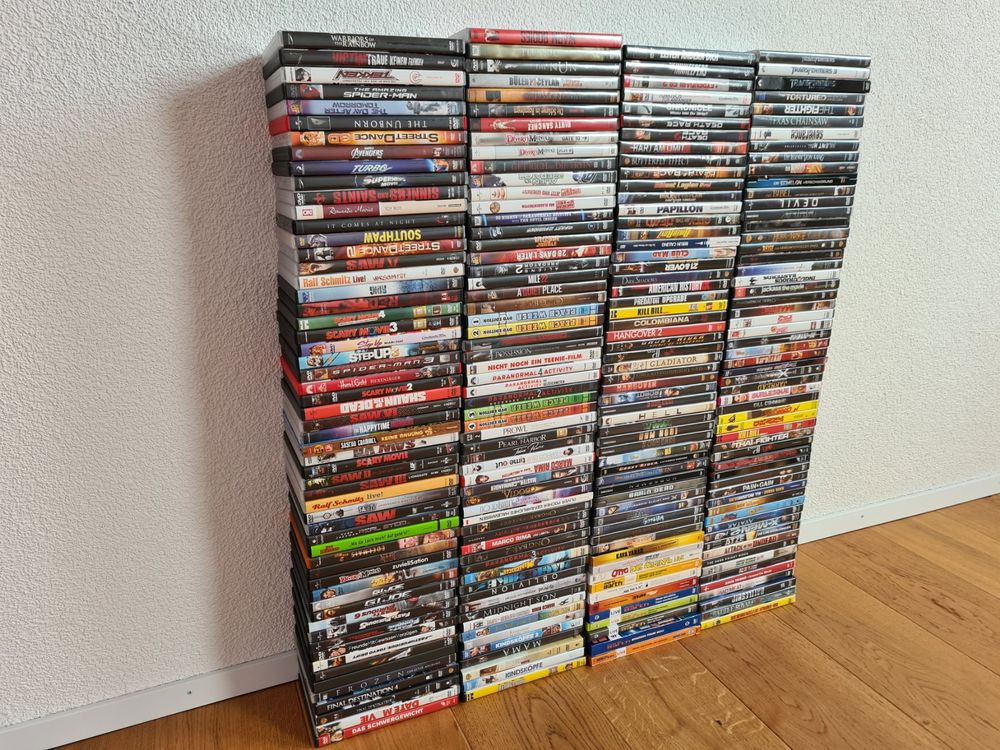 DVD Sammlung mit über 220 Filme ab CHF 99.- | Kaufen auf Ricardo