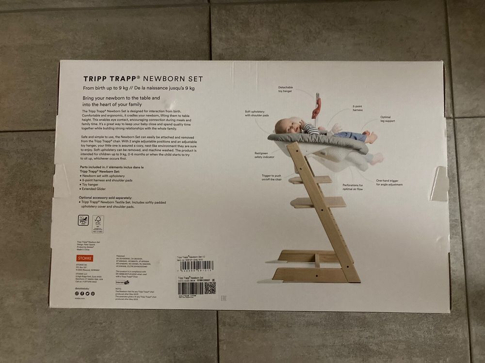 Tripp Trapp Trip Trap Stocke Newbornset neuwertig OVP (Gebraucht) in ...