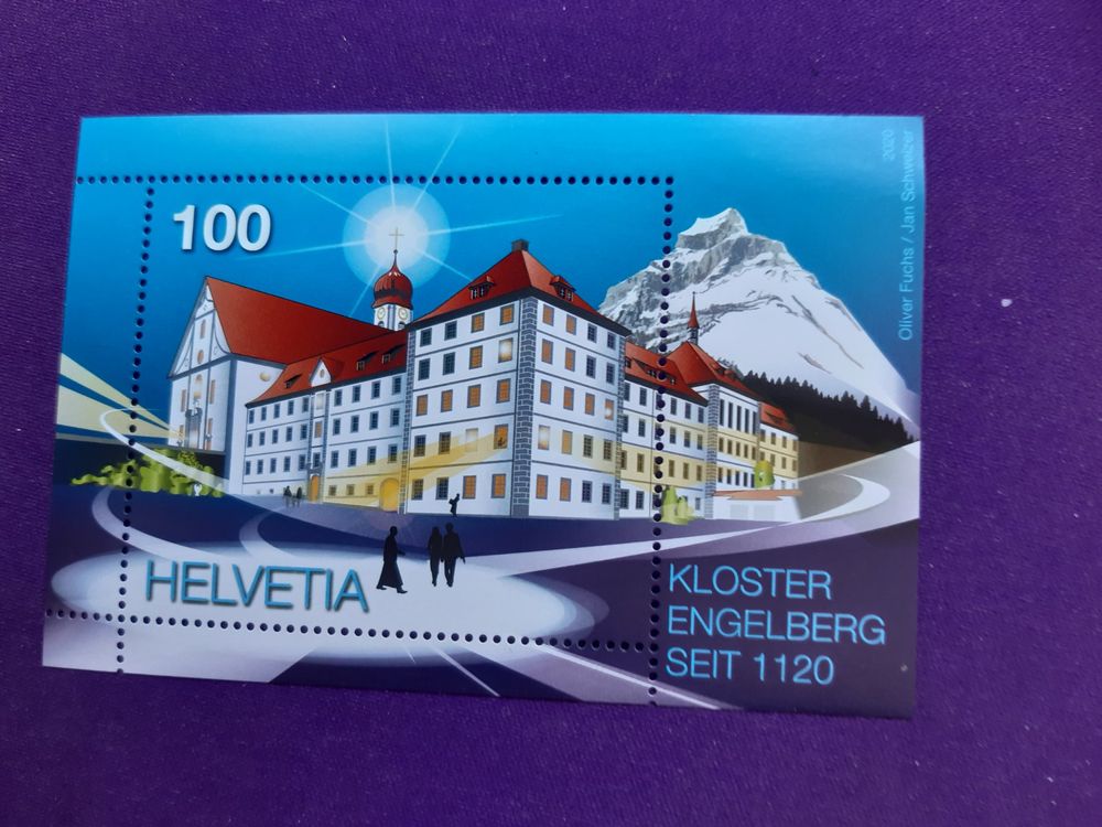 Sonderblock Kloster EINSIEDELN 2020, neu** (Neu (gemäss Beschreibung)) in Wangs für CHF 1.6 ...