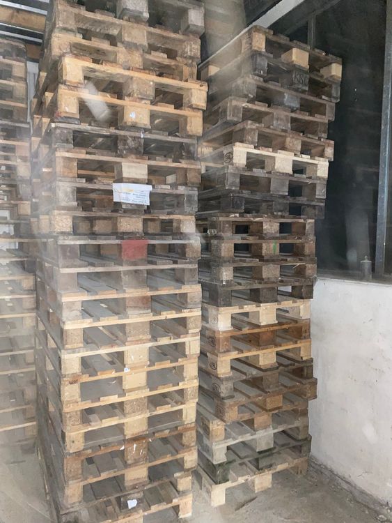 Gebrauchte Europaletten zu Verkaufen (Gebraucht) in pratteln für CHF 3 – nur Abholung auf ...