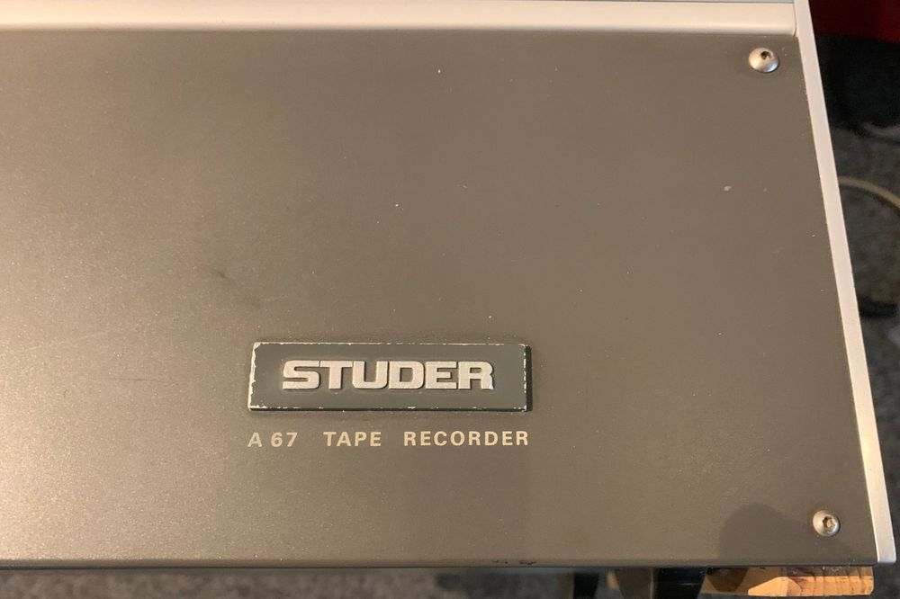 STUDER A67 15 IPS BANDMASCHINE (Gebraucht) in Seuzach für CHF 1300 – nur Abholung auf Ricardo kaufen