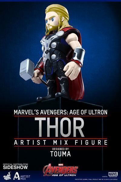 Avengers L'Ère d'Ultron Bobble Head Artist Mix Thor 13 cm (Neu und ...