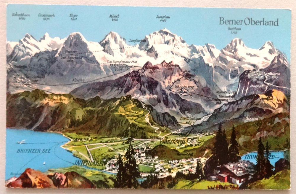 Interlaken mit Berner Oberland | Kaufen auf Ricardo