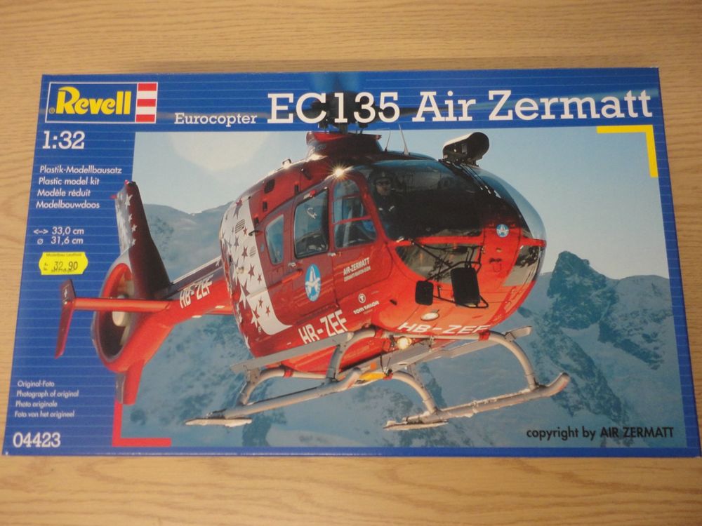 Revell 1:32 EC135 Air Zermatt Helikopter | Kaufen auf Ricardo