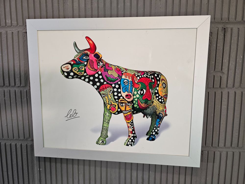 VisualObjekt Cow Print CocoriCow Kuhbild. Druck Poster Kuh (Gebraucht ...