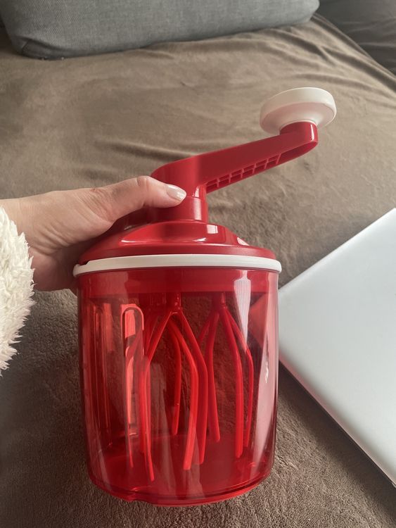 TUPPERWARE Chef Speedy-Chef rot-weiß D146 (Neu (gemäss Beschreibung)) in Kriens für CHF 4 – nur ...