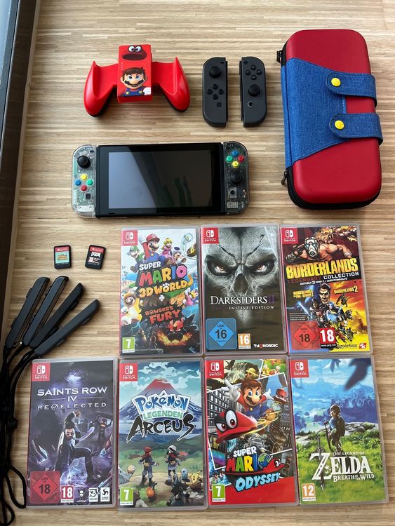 Nintendo Switch Homebrew Bundle CFW-fähig, 9 Spiele, Zubehör | Kaufen ...