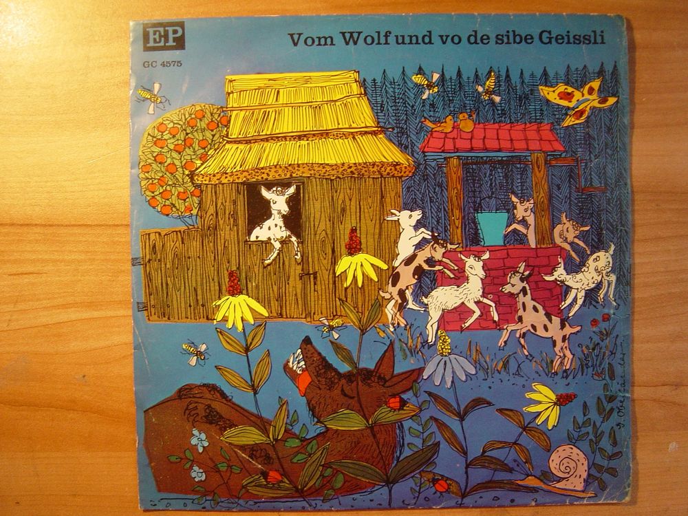 Vom Wolf und vo de sibe Geissli ExLibris | Kaufen auf Ricardo