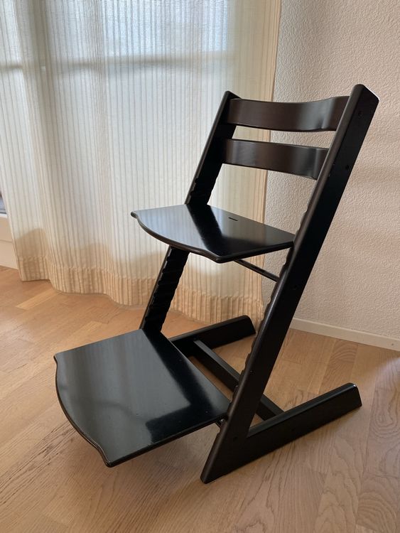 Tripp Trapp schwarz (Gebraucht) in Steinmaur für CHF 101 – nur Abholung auf Ricardo kaufen