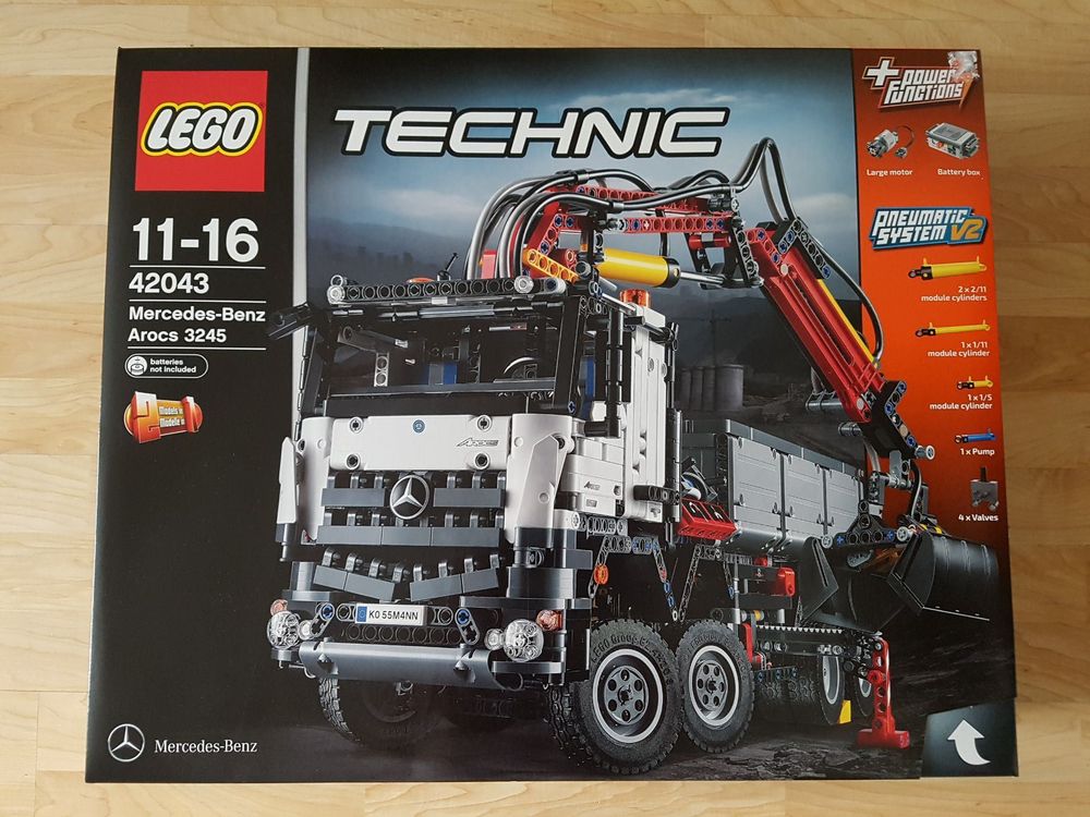LEGO Technic 42043 Mercedes-Benz Arocs 3245 NEU & OVP (Neu und ...