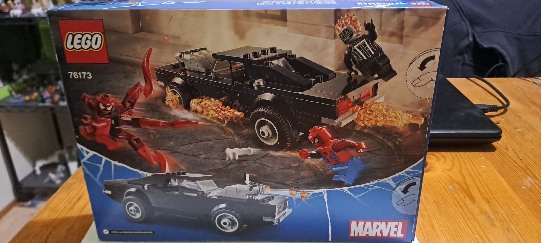 LEGO® Marvel 76173 - Spiderman et Ghost Rider vs carnage. (Neu und ...