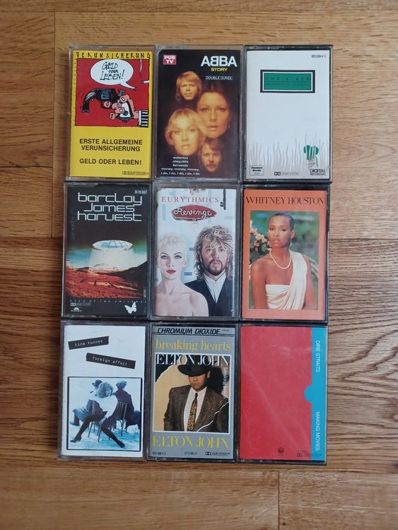 MC Sammlung Dire Straits Tina Turner Eurythmics BJH u.a. (Gebraucht) in Herzogenbuchsee für CHF ...