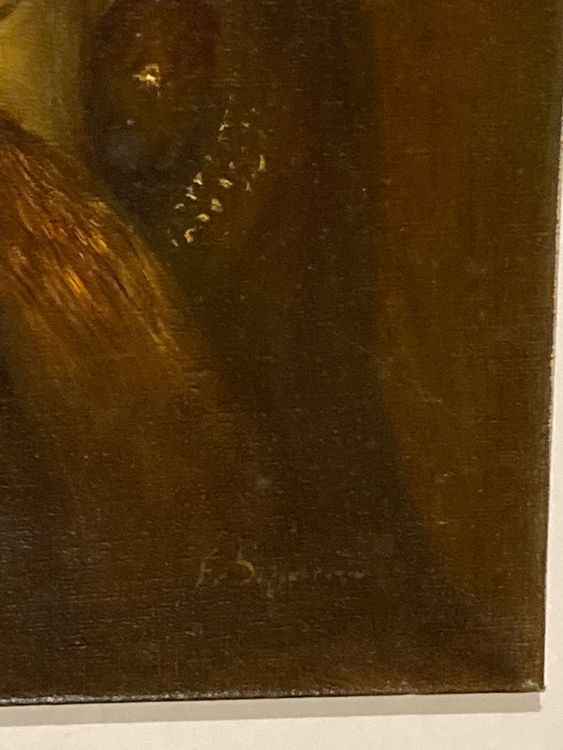 Frans Schoorman (1929-1982) Gemälde signiert Portrait Bild 3 (Gebraucht ...