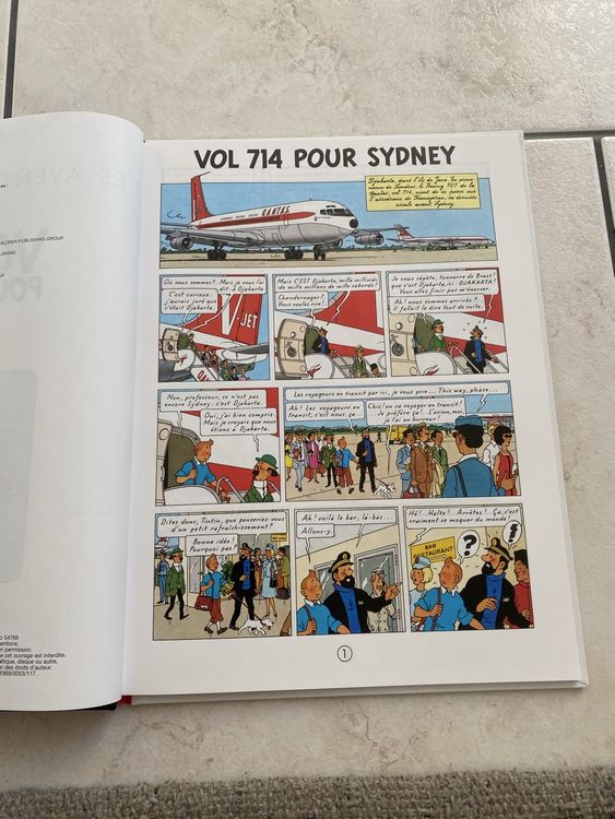 Tim und Struppi - Flug 714 nach Sydney - Top Zustand! (Gebraucht) in ...