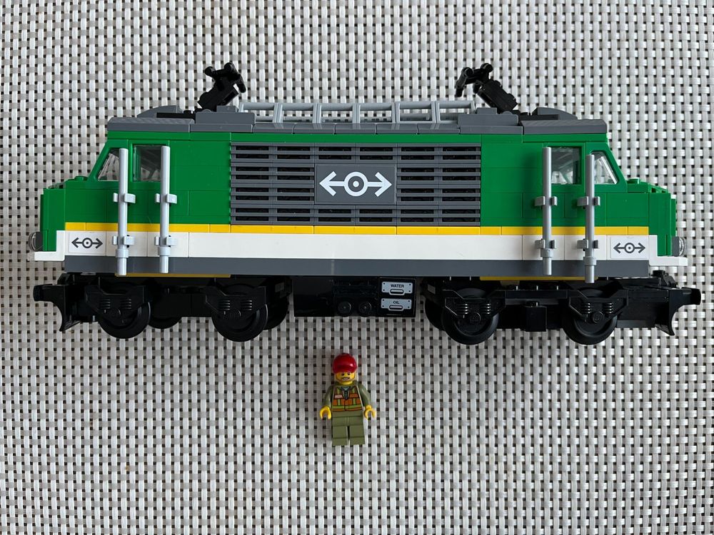 Lego City 60198 Lokomotive Lok Güterzug ohne Elektronik (Gebraucht) in ...