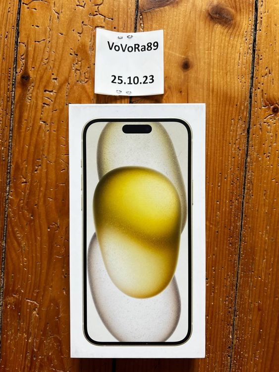 iPhone 15 Plus mit 256GB in der Farbe Gelb,Gold Neu und OVP | Kaufen ...